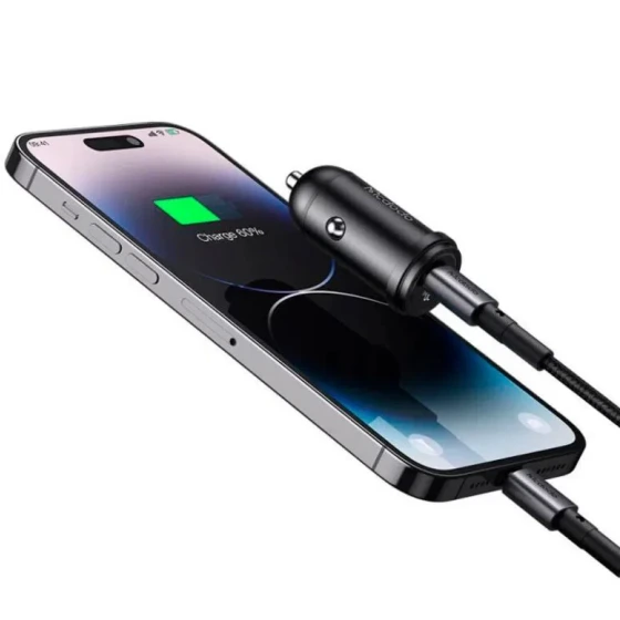 خرید و قیمت شارژر فندکی فست شارژ Mcdodo CC-7493 QC PD 3A 30W کابل تایپ سی | ترب