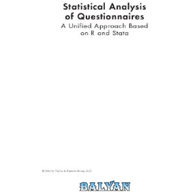 خرید و قیمت دانلود کتاب Statistical analysis of questionnaires : A unified approach based on R ...