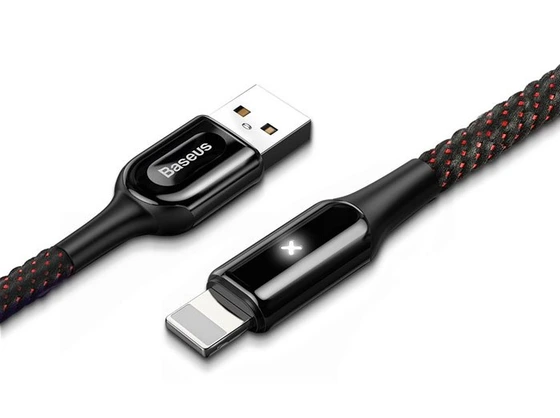 خرید و قیمت کابل لایتنینگ هوشمند بیسوس Baseus X-shaped Lightning Cable ...