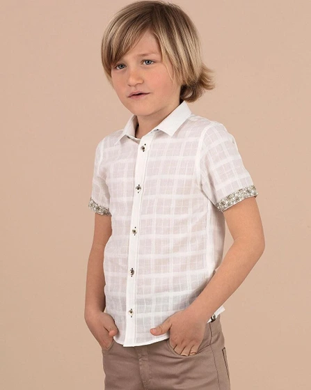 خرید و قیمت پیراهن پسرانه برند اولیا اند اولا کد: OL-20Y1-001-V1 | ترب
