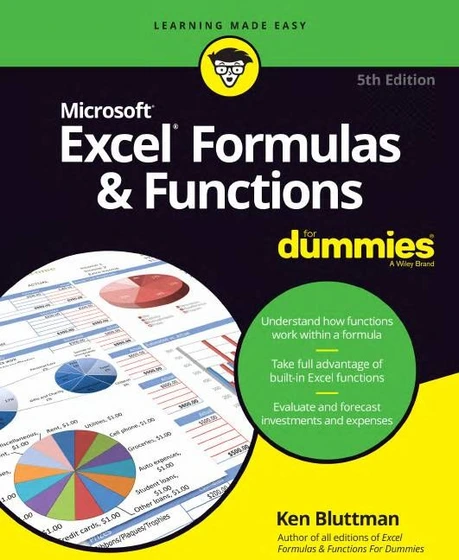 خرید و قیمت کتاب Excel Formulas Functions For Dummies 5th ترب