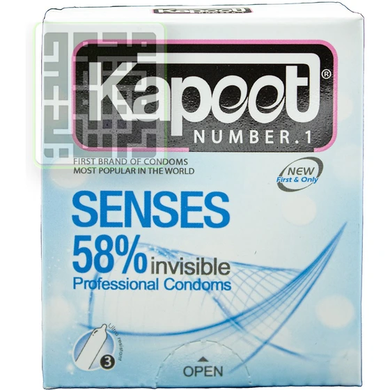خرید و قیمت کاندوم نامرئی Kapoot مدل 58% invisible | ترب