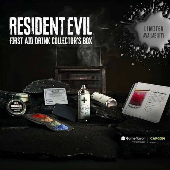 خرید و قیمت Resident Evil First Aid Drink Collector Box – Officially ...