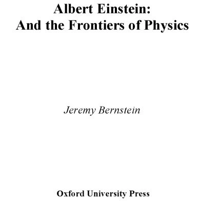 خرید و قیمت دانلود کتاب Albert Einstein and the frontiers of physics ...
