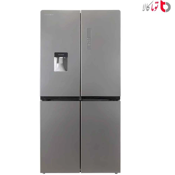 خرید و قیمت یخچال و فریزر ساید بای ساید 19 فوت پاکشوما مدل RTP 670 S سیلور گارانتی پاک سرویس | ترب