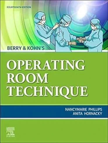 خرید و قیمت دانلود کتاب Berry & Kohn’s Operating Room Technique 14th ...