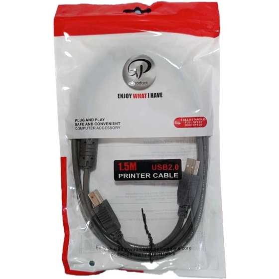 خرید و قیمت کابل پرینتر 1.5 متری xp usb2.0 | ترب