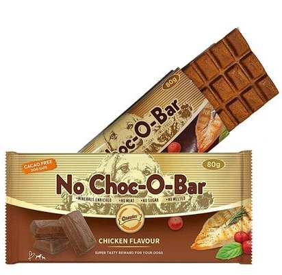 خرید و قیمت شکلات تشویقی سگ گناولرز طعم مرغ Gnawlers no choc-o-bar with ...