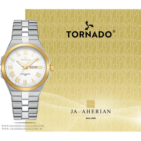 خرید و قیمت ساعت مچی تورنادو مدل T8007B-SBSWG | ترب