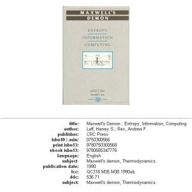 خرید و قیمت دانلود کتاب Maxwell's Demon: Entropy, Information ...