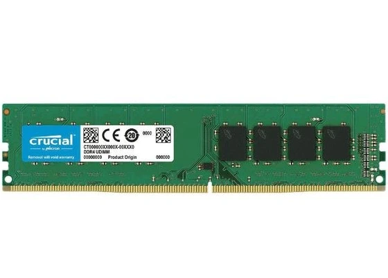 خرید و قیمت رم DDR4 تک کاناله 2400 مگاهرتز Crucial ظرفیت 4 گیگابایت | ترب