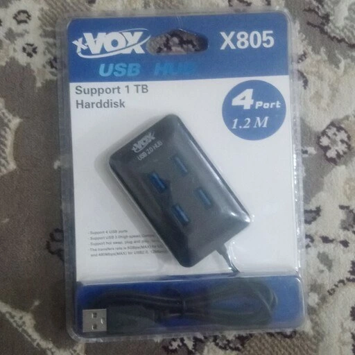خرید و قیمت هاب 4 پورتVOX USB 3.0 مدل X805 | ترب
