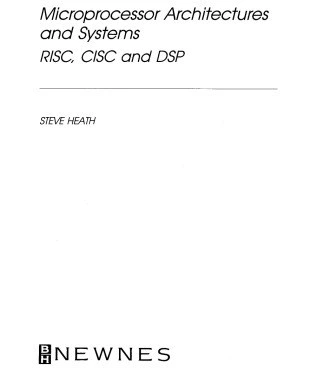 خرید و قیمت دانلود کتاب Microprocessor Architectures and Systems. RISC, CISC and DSP 1991 | ترب