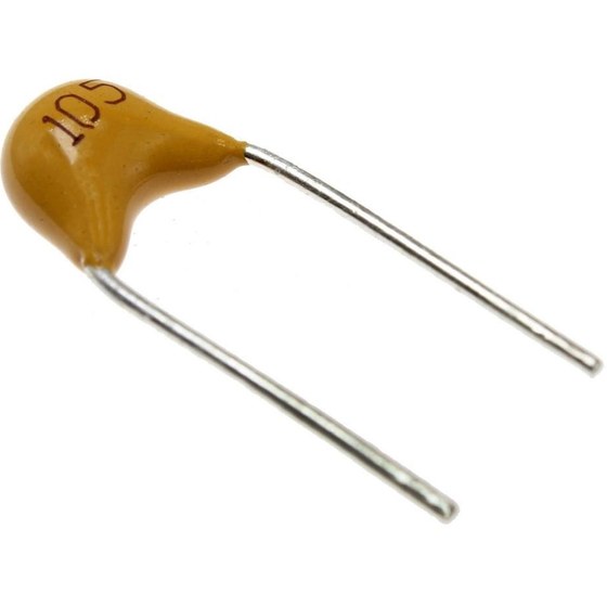 خرید و قیمت خازن الکترولیت مولتی لایر 1میکروفاراد 50ولت 10درصد 1UF 50V ...