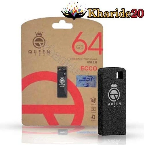 خرید و قیمت فلش مموری Queen Tech مدل Ecco 64GB | ترب