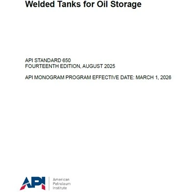 خرید و قیمت API 650- Welded Tank for Oil Storage- استاندارد مخازن ذخیره ...