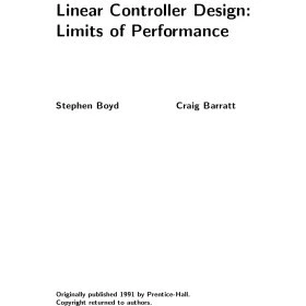 خرید و قیمت دانلود کتاب Linear Controller Design: Limits of Performance (Prentice Hall ...