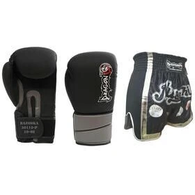 خرید و قیمت دستکش بوکس زنانه 30113 BAZOOKA BOXING 10 اونس و MT2019 MUAY ...