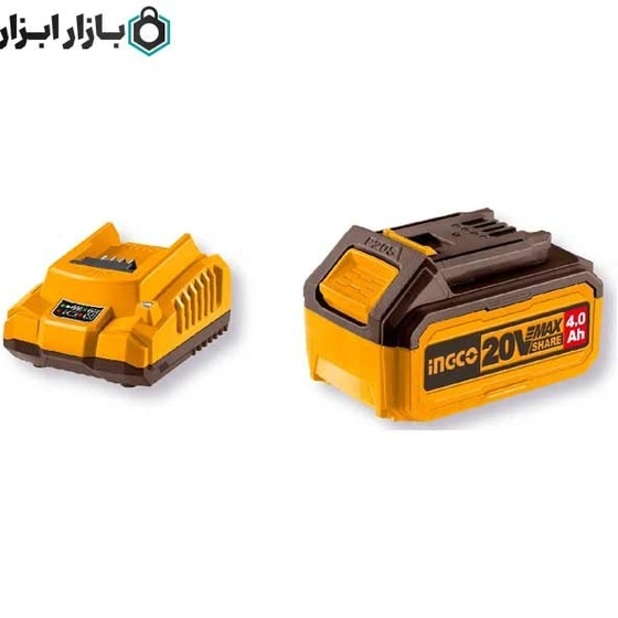 خرید و قیمت باتری و شارژر اینکو 20 ولت 4 آمپر مدل FBCPK1214 | ترب