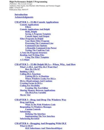 خرید و قیمت دانلود کتاب High Performance Delphi 3 Programming 1997 | ترب