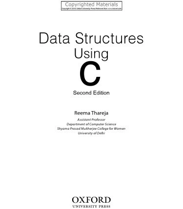خرید و قیمت دانلود کتاب Data structures using C Second edition | ترب