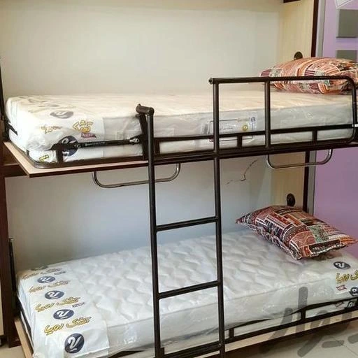 خرید و قیمت تخت دو طبقه تاشو آهنی بدون تشک بدون نیاز به کفی ارسال ...