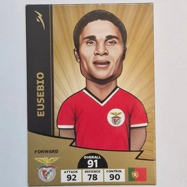 خرید و قیمت کارت فوتبالی کیمدی EUSEBIO. | ترب