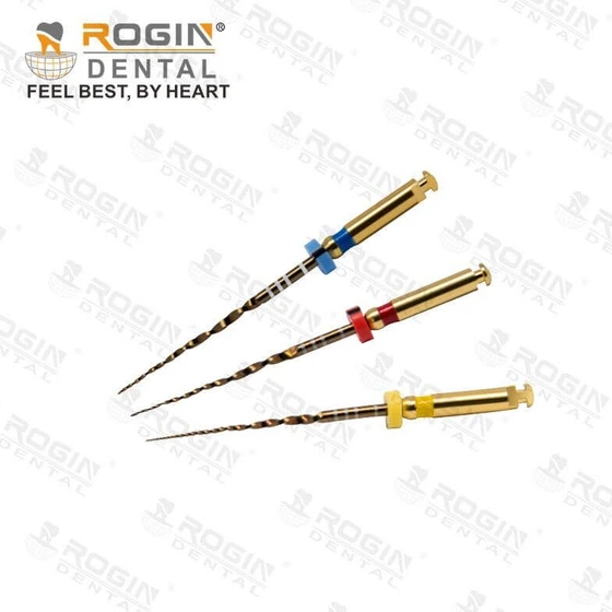 خرید و قیمت فایل روتاری گلد روژین - ROGIN - Sup-Taper Rotary Files Gold ...