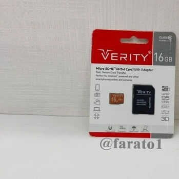 خرید و قیمت رم میکرو 16 گیگ VERITY Ultra U1 با آداپتور | ترب