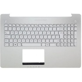 خرید و قیمت keyboard laptop Asus N550 کیبورد لپ تاپ ایسوس نقره ای با ...