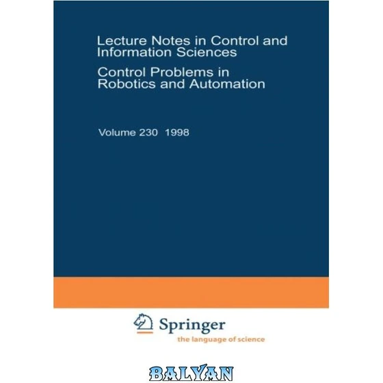 خرید و قیمت دانلود کتاب Control Problems In Robotics And Automation ترب