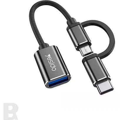 خرید و قیمت مبدل او تی جی یسیدو مدل Yesido OTG GS02 عمده | ترب