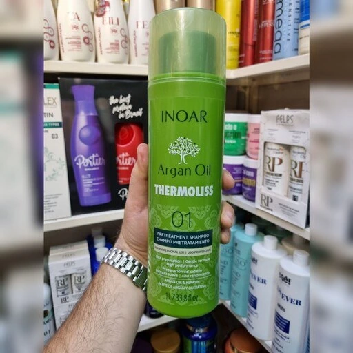 خرید و قیمت کراتین آرگان اویل اینوار بدون گاز و بو و محدودیت سنی احیا و ...