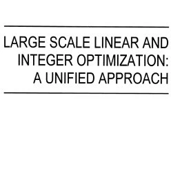 خرید و قیمت دانلود کتاب Large Scale Linear and Integer Optimization: A ...