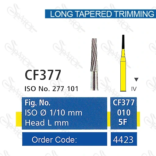 خرید و قیمت فرز کارباید پرداخت 30 پره LONG TAPERED TRIMMING CF377 ...