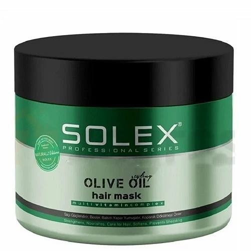خرید و قیمت ماسک مو Solex مدل Olive Oil مناسب انواع مو حجم 500 میل | ترب