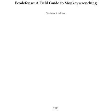 خرید و قیمت خرید و دانلود نسخه کامل کتاب Ecodefense: A Field Guide to ...