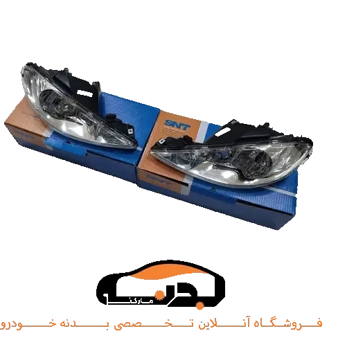 خرید و قیمت چراغ جلو پژو 206 SNT چپ و راست (جفت) | ترب