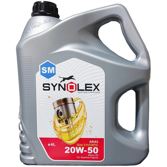 خرید و قیمت روغن موتور سینولکس 20W-50 SM حجم 4 لیتر - بهترین کیفیت | ترب
