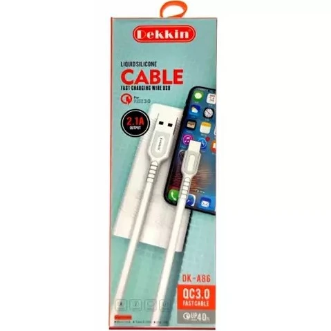 خرید و قیمت کابل فست شارژ و دیتا MICRO-USB مدل DEKKIN DK-A86 | ترب