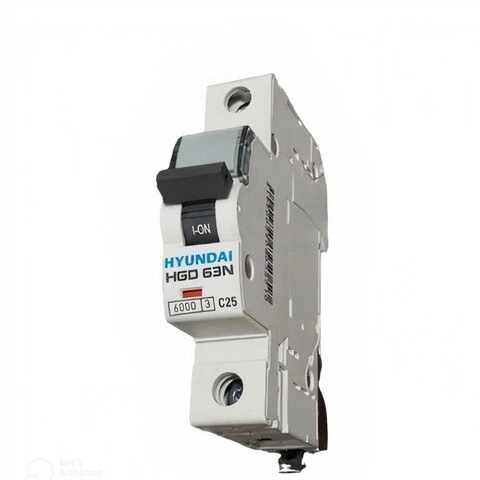 خرید و قیمت فیوز مینیاتوری تکفاز 20 آمپر هیوندای مدل HGD 63N بسته 12 عددی | ترب