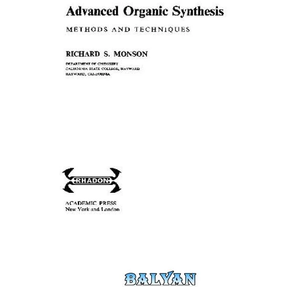 خرید و قیمت دانلود کتاب Advanced Organic Synthesis, Methods and ...