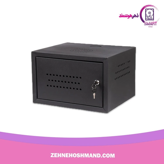 خرید و قیمت رک ۶ یونیت درب فلز RACK 6Unit | ترب