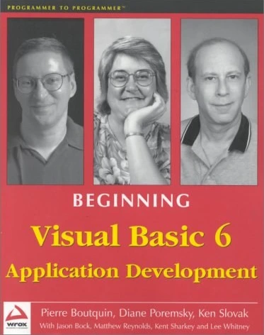 خرید و قیمت دانلود کتاب Beginning Visual Basic 6 Application Development [1st ed.] | ترب