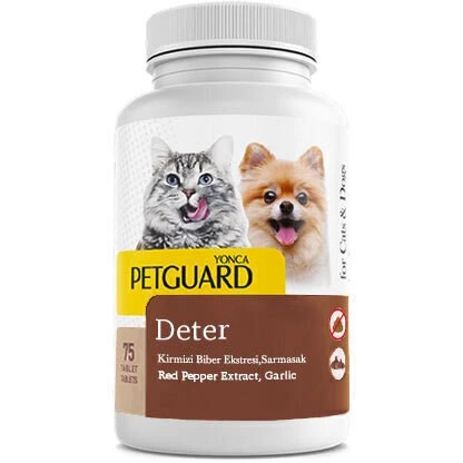 خرید و قیمت قرص ضد مدفوع خواری سگ و گربه پت گارد Petguard Cat & Dog Deter Tablets بسته 75 عددی | ترب