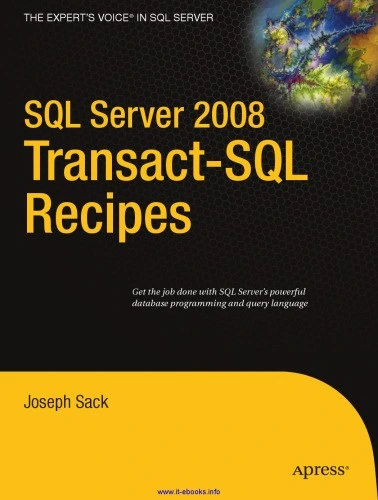 خرید و قیمت دانلود کتاب Sql Server 2008 Transact Sql Recipes A Problem Solution Approach 2008 ترب
