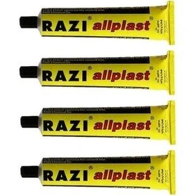 خرید و قیمت چسب همه کاره رازی مدل allplast بسته 4 عددی 100 میل | ترب