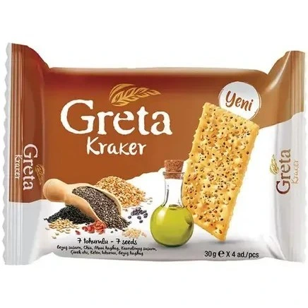 خرید و قیمت کراکر زیره سیاه گرتا ۳۰گرمی بسته 4 عددی | ترب
