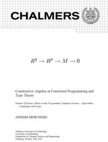 خرید و قیمت دانلود کتاب Constructive Algebra in Functional Programming ...