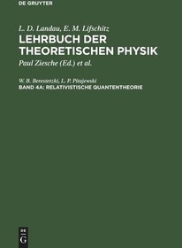 خرید و قیمت دانلود کتاب Lehrbuch der theoretischen Physik: Band 4a ...